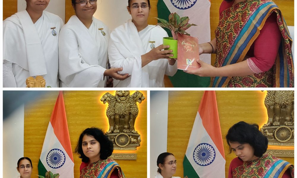 **Brahma Kumaris Welcomes East Godavari Collector Smt. Keerthi Chekuri ...